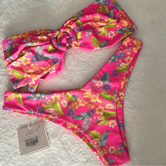 Kulani Kinis | Swim | Kulani Kinis Viva Vacation Bandeau Cheeky Bikini ...
